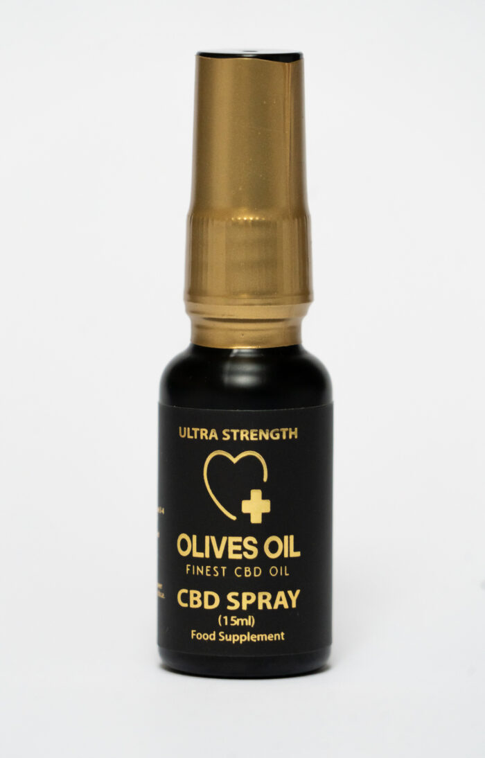 Ultra Plus Strength CBD Nano Spray 3000mg (15ml) – Olives Oil